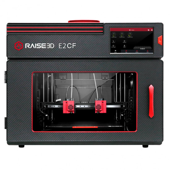 3D printer Raise3D E2CF for simple carbon fiber 3D printing