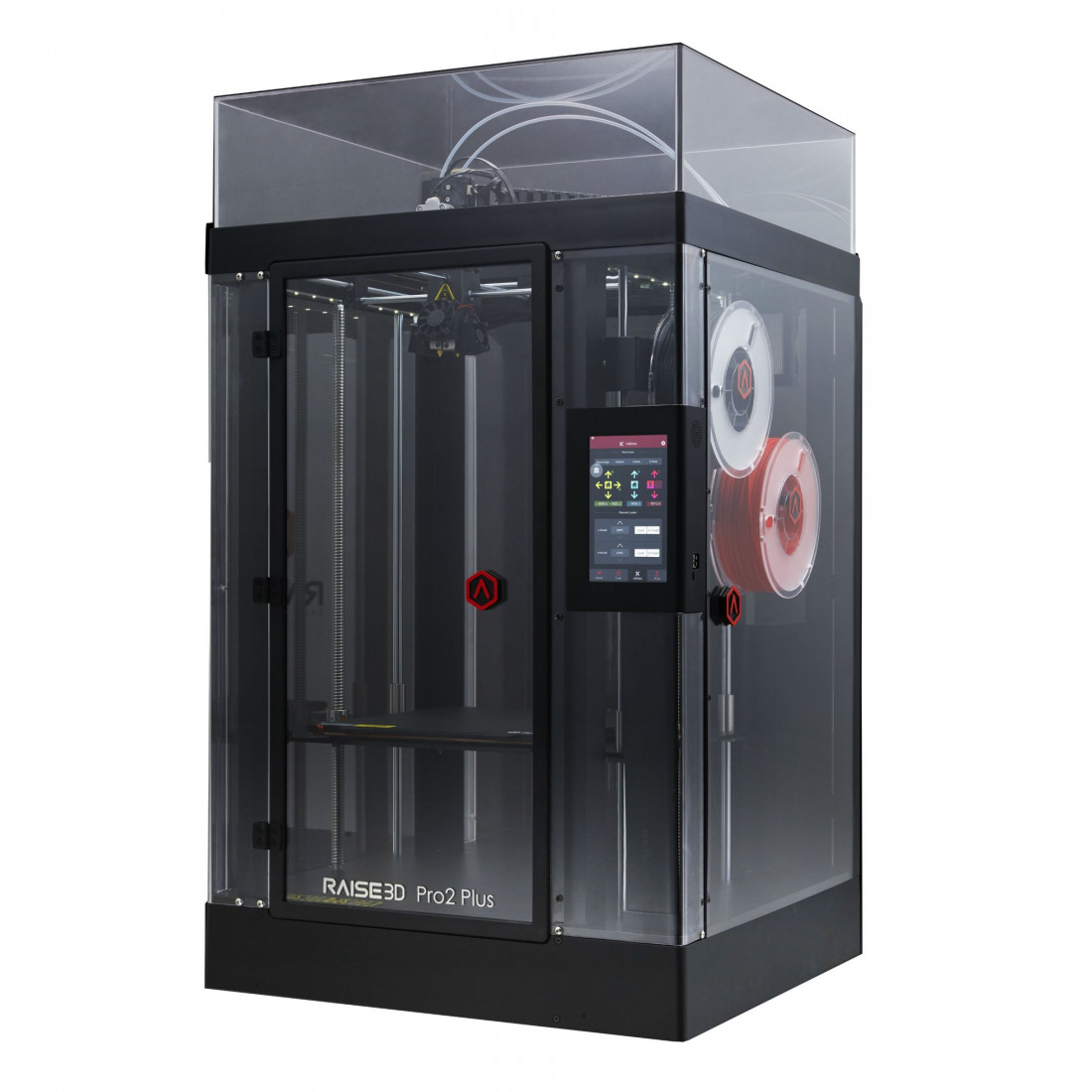 Raise3D Pro2 Plus 3D printer with large build field 305×305×605 mm