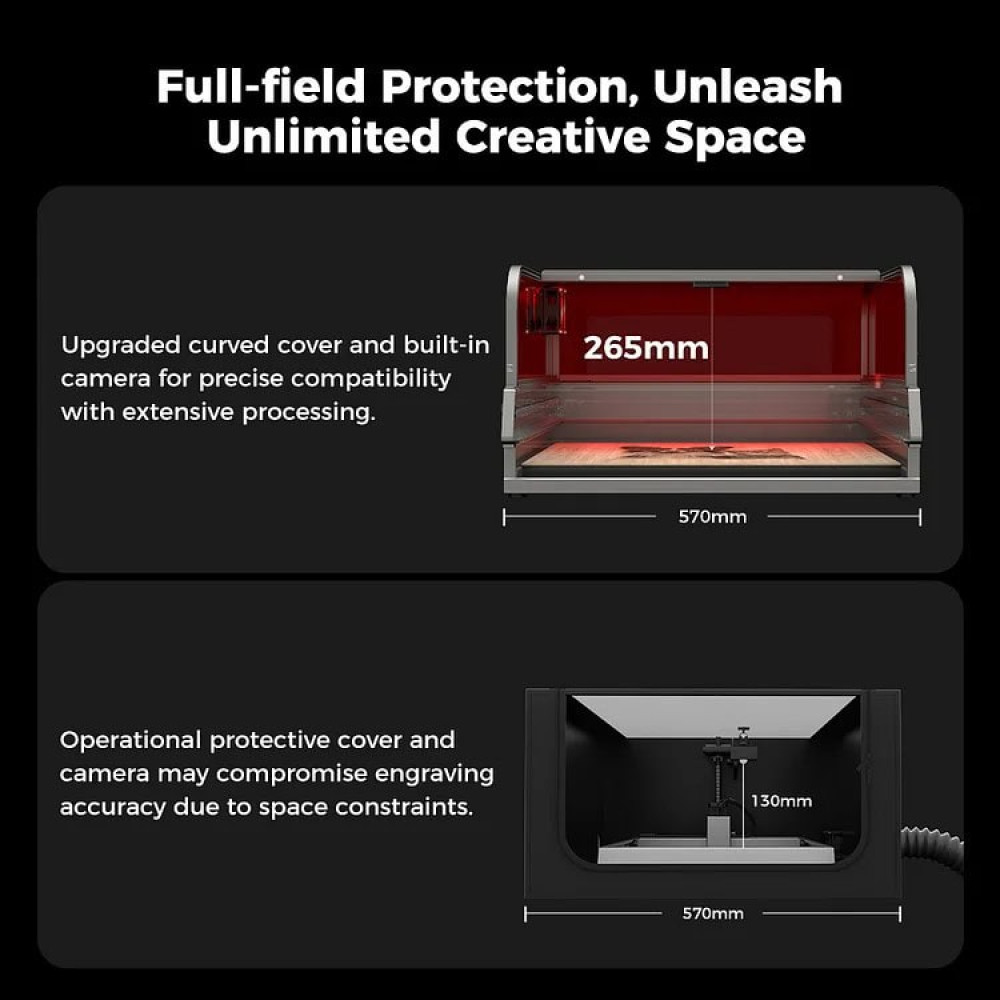 Creality Falcon 2 Pro 40W Enclosed laser engraver