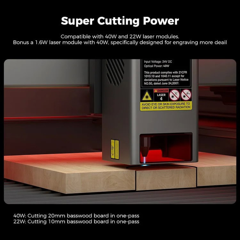 Creality Falcon 2 Pro 40W Enclosed laser engraver