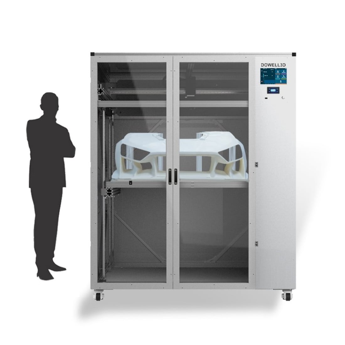 Industrial enclosed chamber 3D printer Dowell DM
