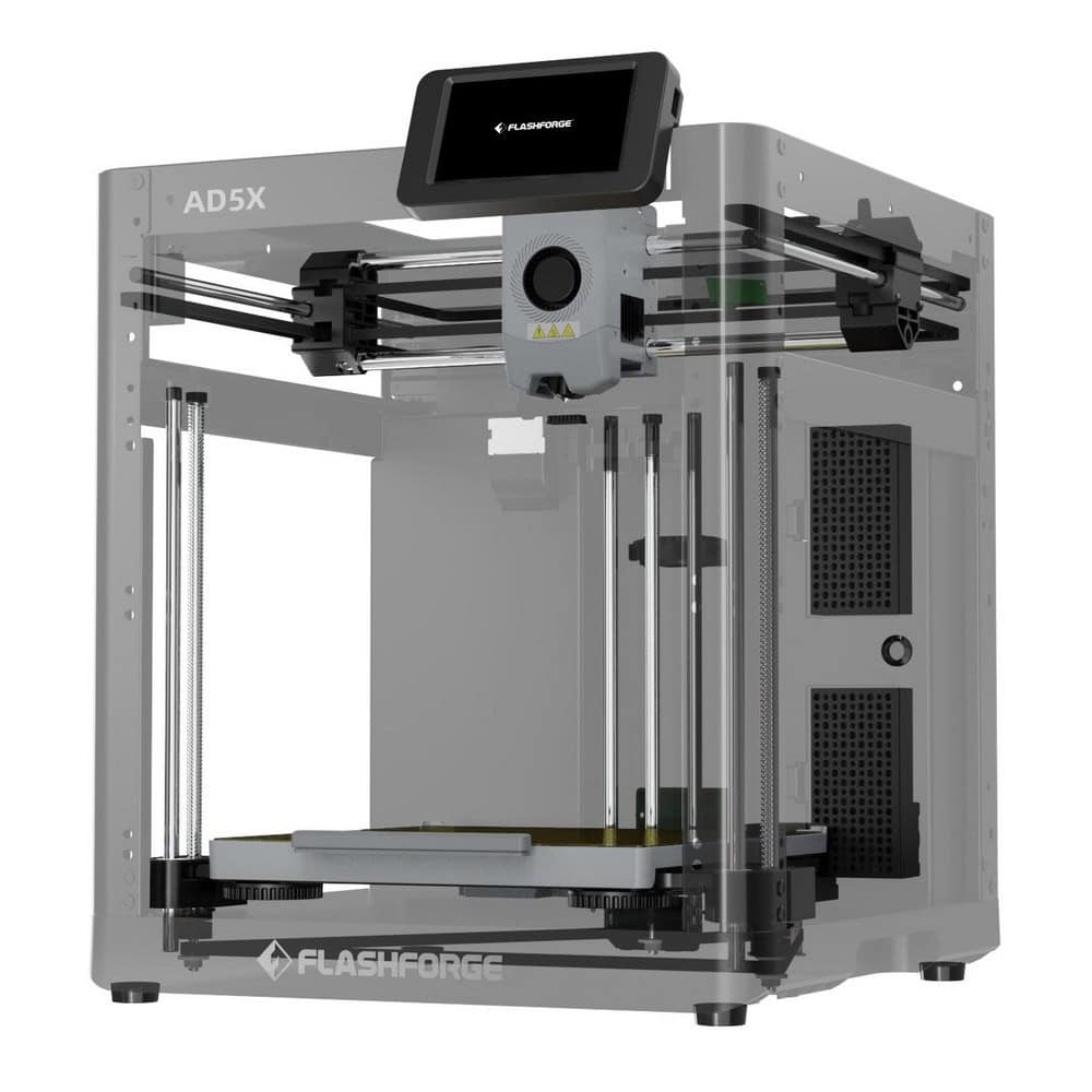 Flashforge AD5X 3D printer with multicolor
