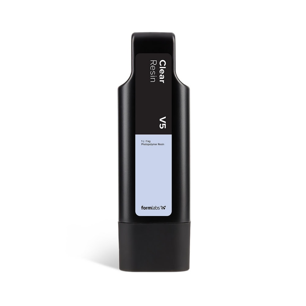 Formlabs Clear Resin V5 for the Form 4 ecosystem
