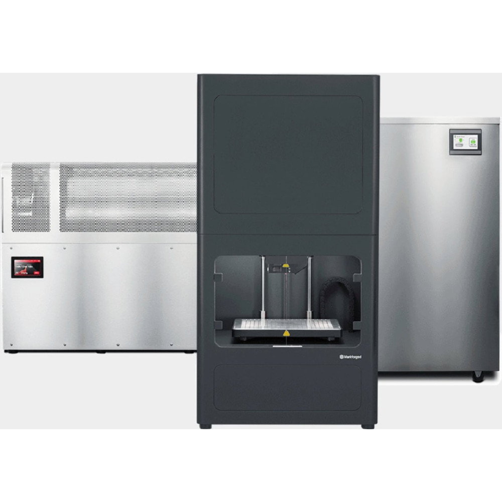 Metal X 3D printer with Wash-1 and Sinter-1