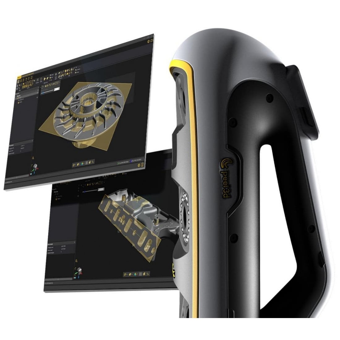 Peel 3 CAD 3D scanner for reverse engineering