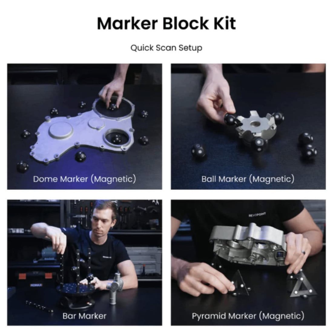 Revopoint MetroX precision laser 3D scanner