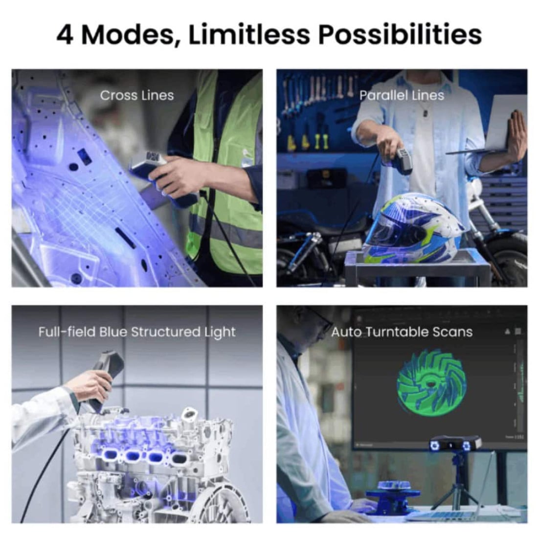 Revopoint MetroX precision laser 3D scanner