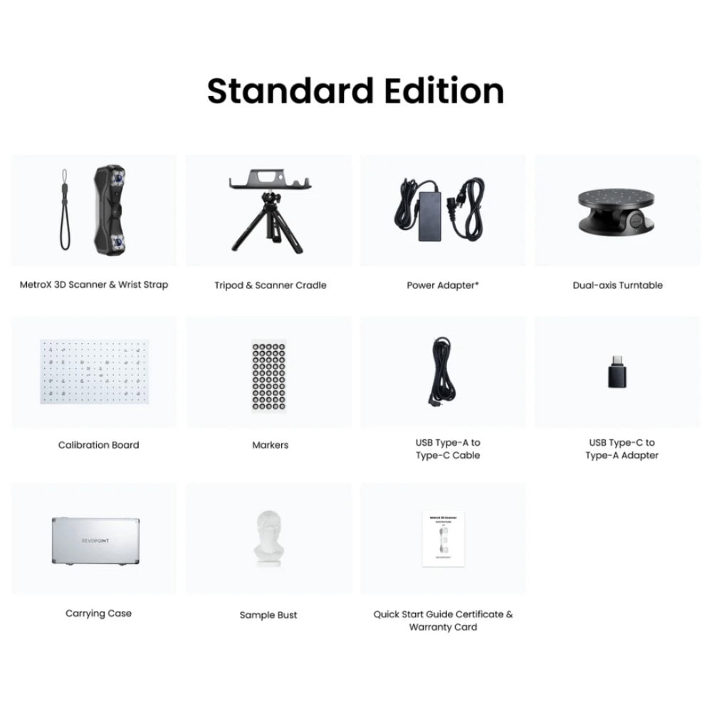 Revopoint MetroX precision laser 3D scanner