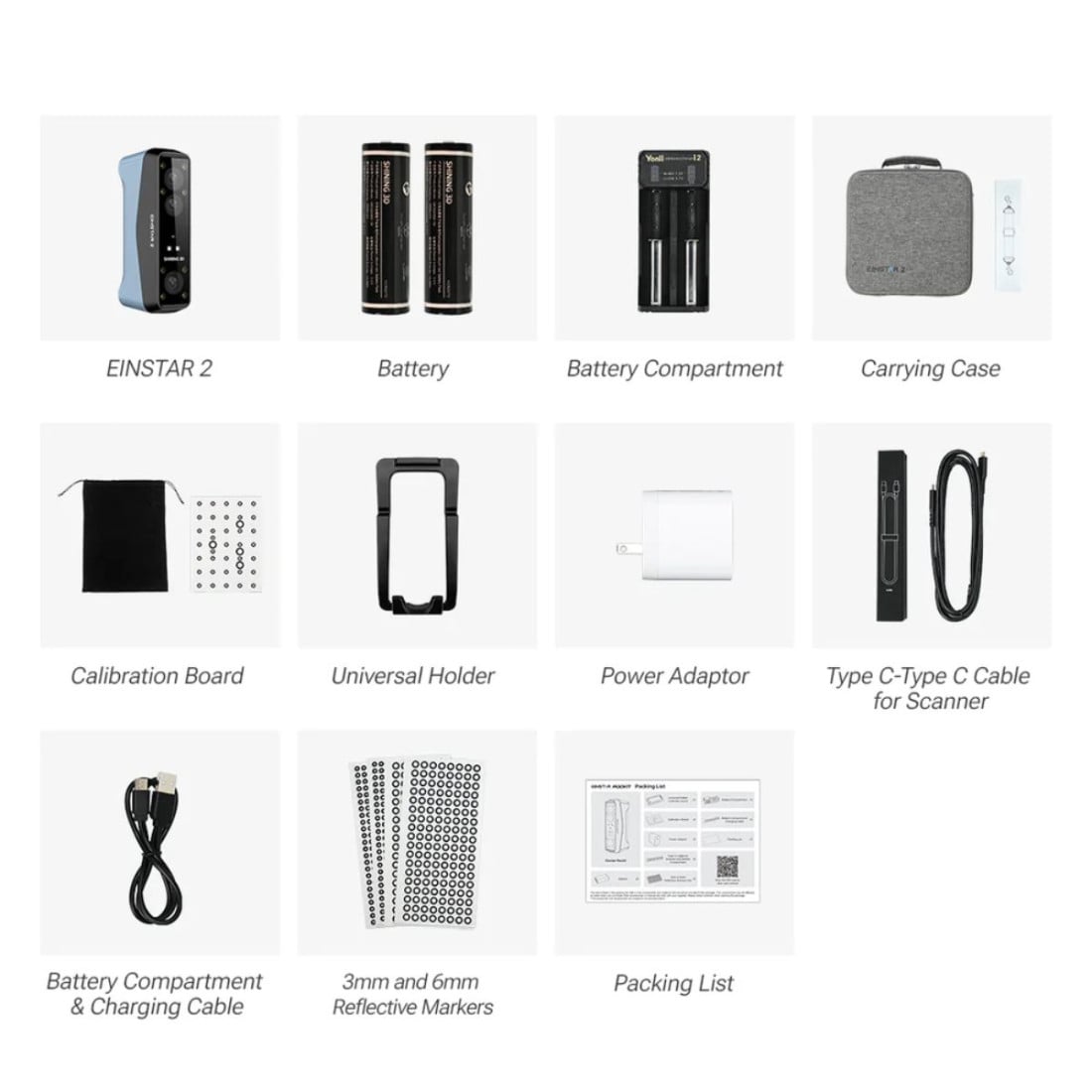SHINING 3D Einstar 2 Handheld 3D Scanner