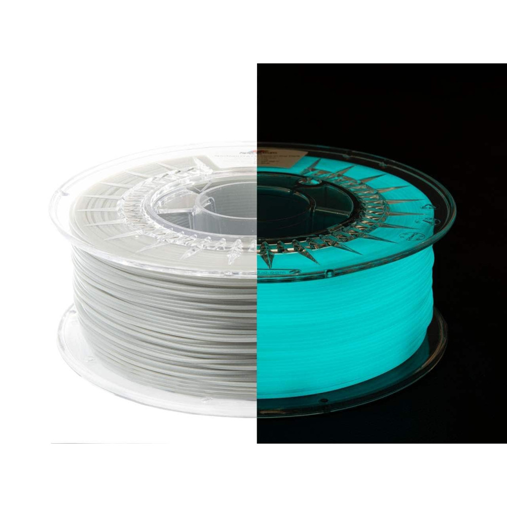 PLA Glow in the Dark plastic for 3D printing
