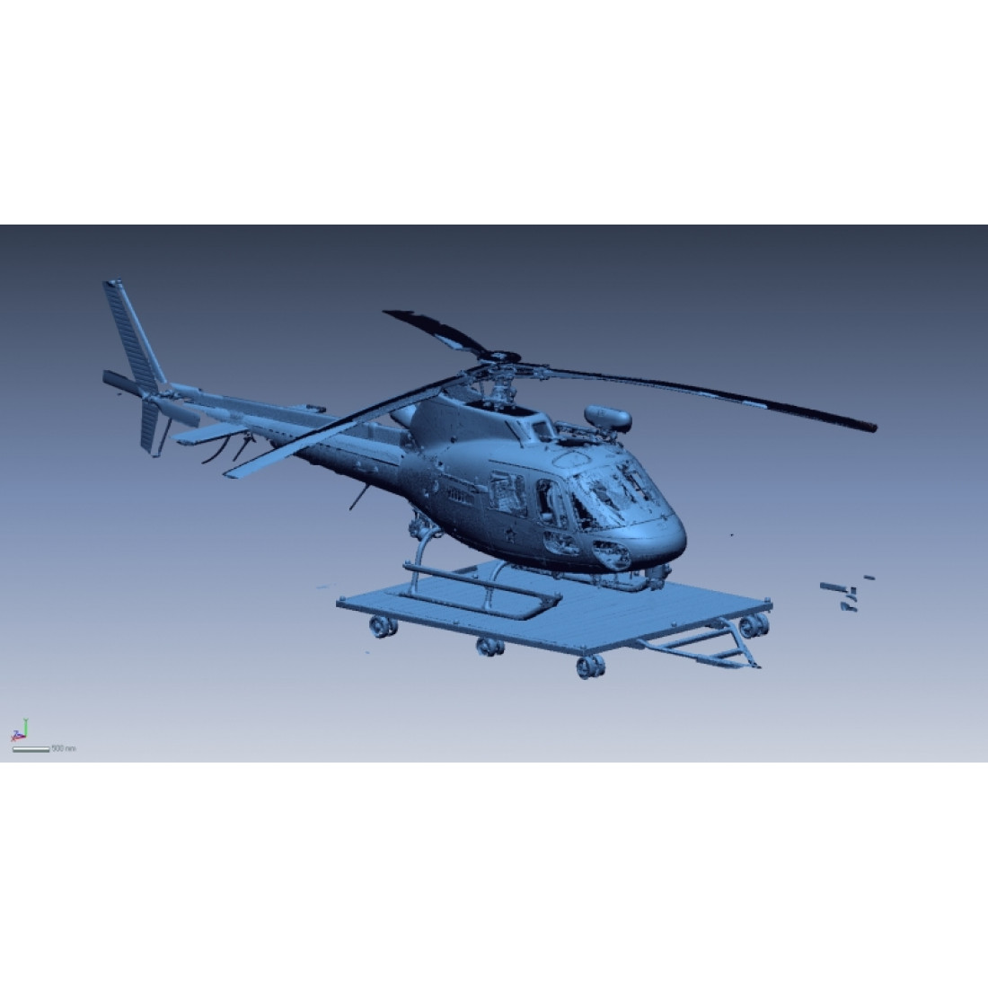 Long Range 3D Scanner Surphaser scanning large volume