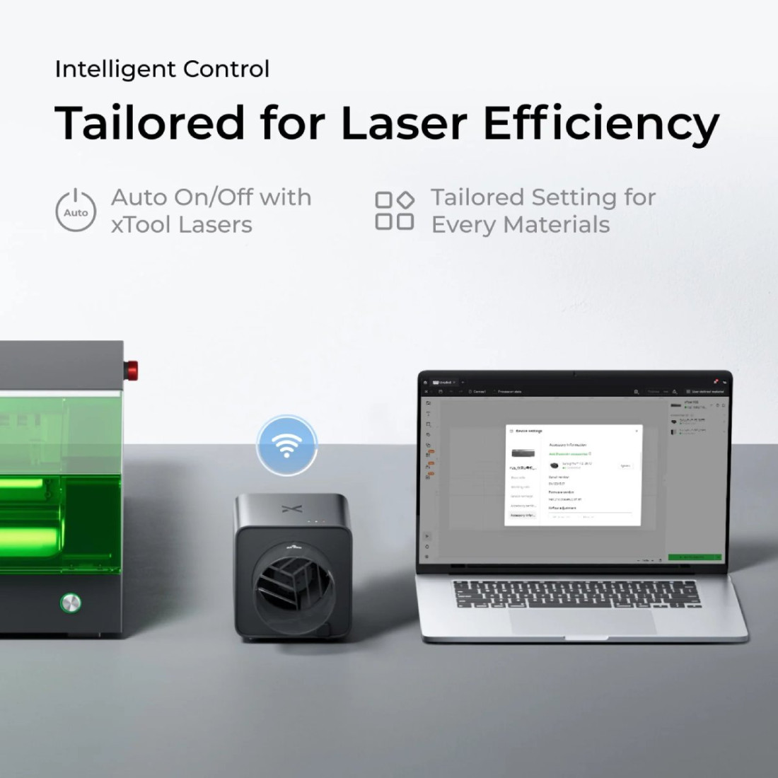 xTool SafetyPro IF2 2.0: Compact Fan for Engravers