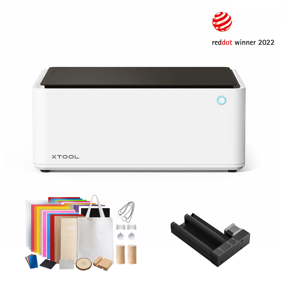 Hybrid Laser and Blade Cutter xTool M1 10W desktop universal