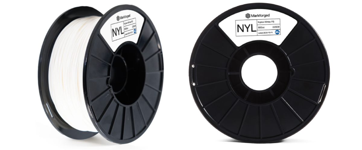 Markforged Nylon White FS 800cc