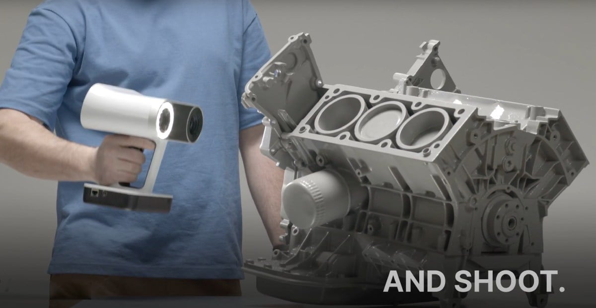 Intelligent 3D scanner Artec Leo