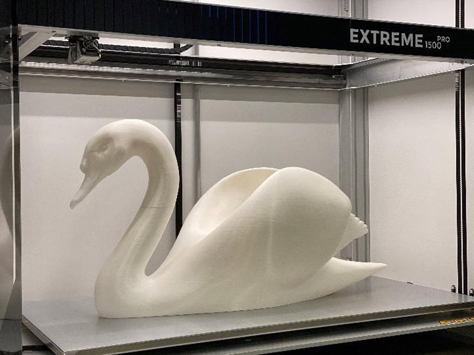 Large 3D printer Builder Extreme 1500 PRO