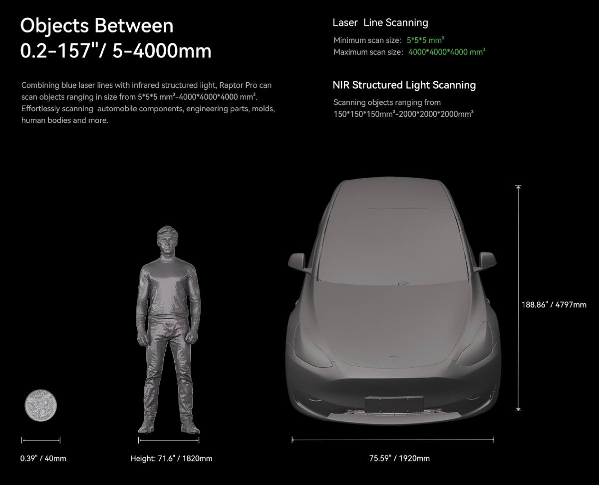 Creality CR-Scan Raptor Pro