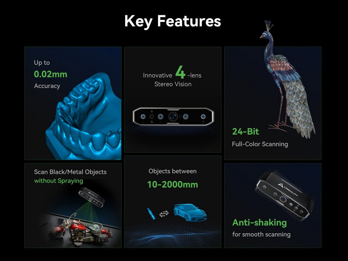 Creality CR-Scan Otter | Compact 3D scanner