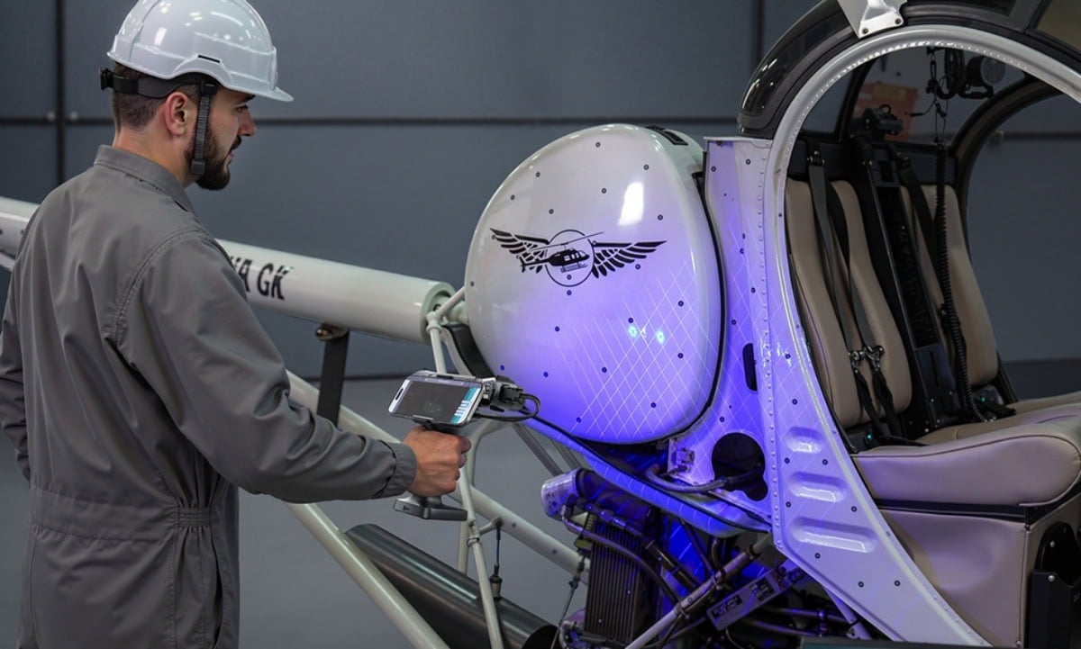 Wireless 3D scanner Creality RaptorX for professionals