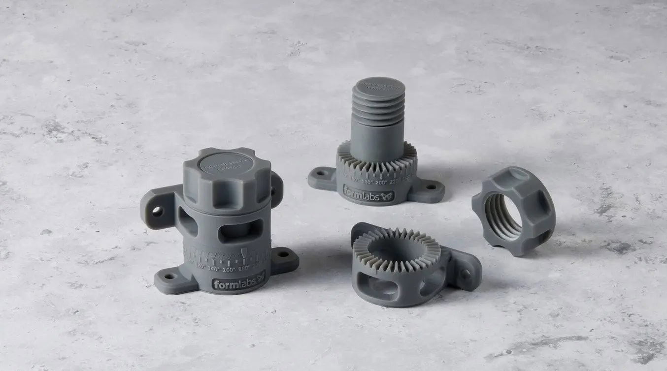 Formlabs Grey Resin V5 for the Form 4 ecosystem