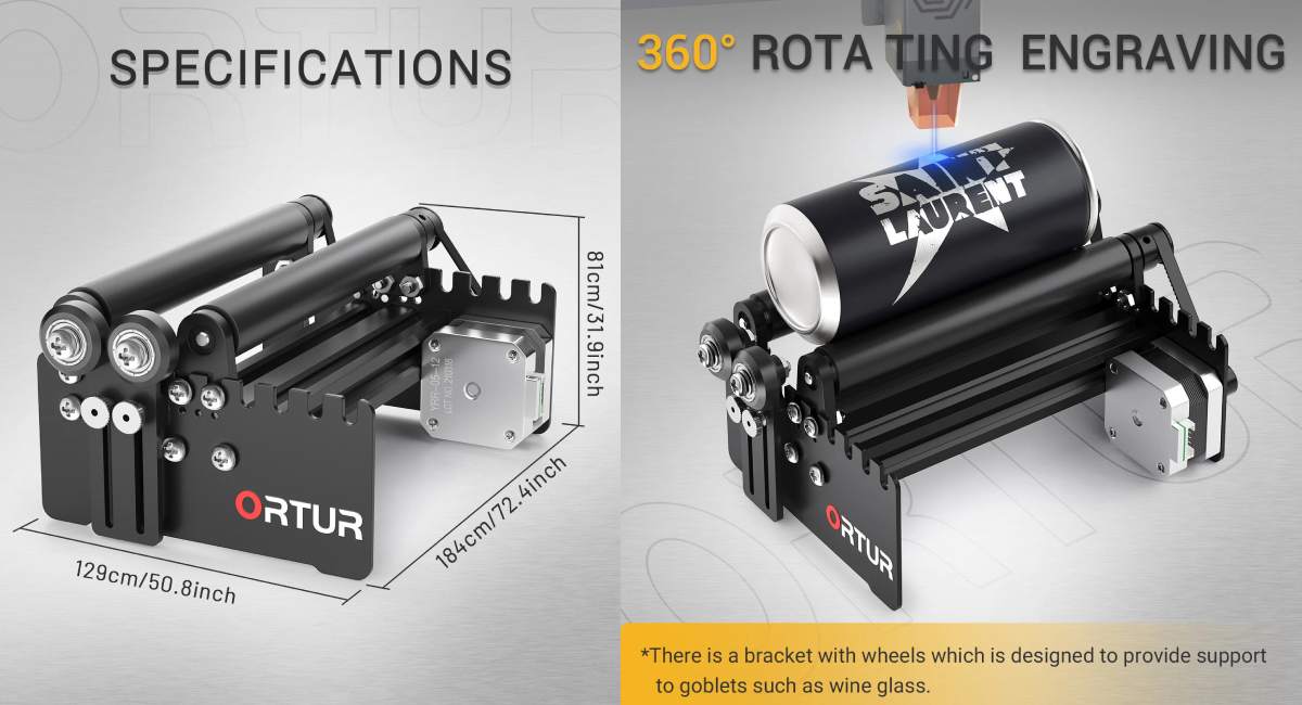 Ortur DIY Rotary Roller