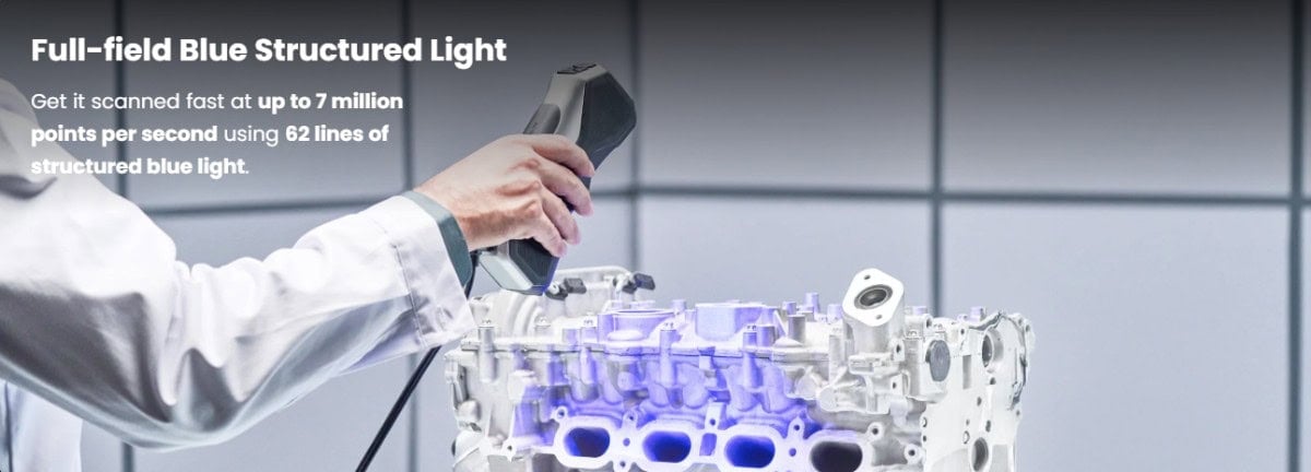 Revopoint MetroX precision laser 3D scanner