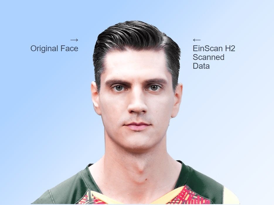 Texture 3D scanner EinScan H2