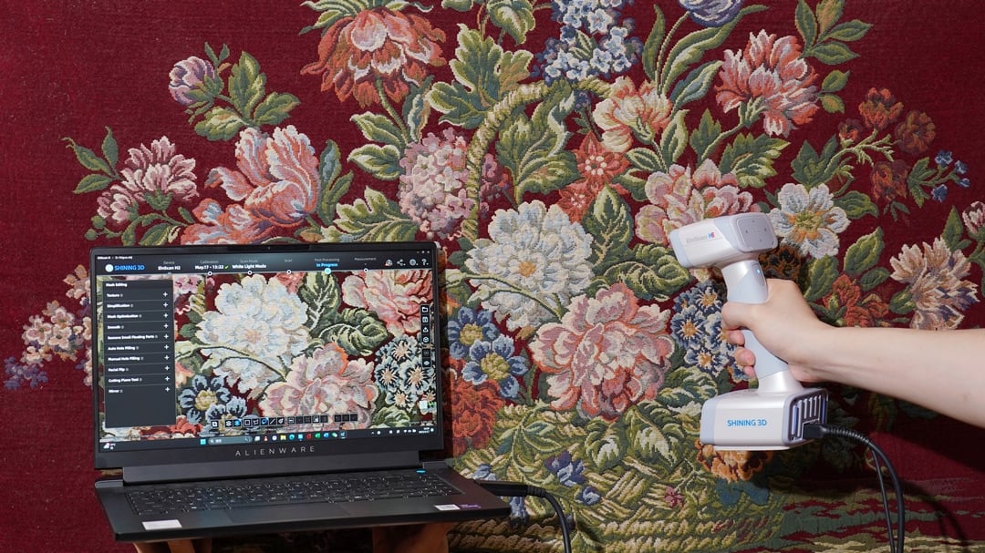 Texture 3D scanner EinScan H2