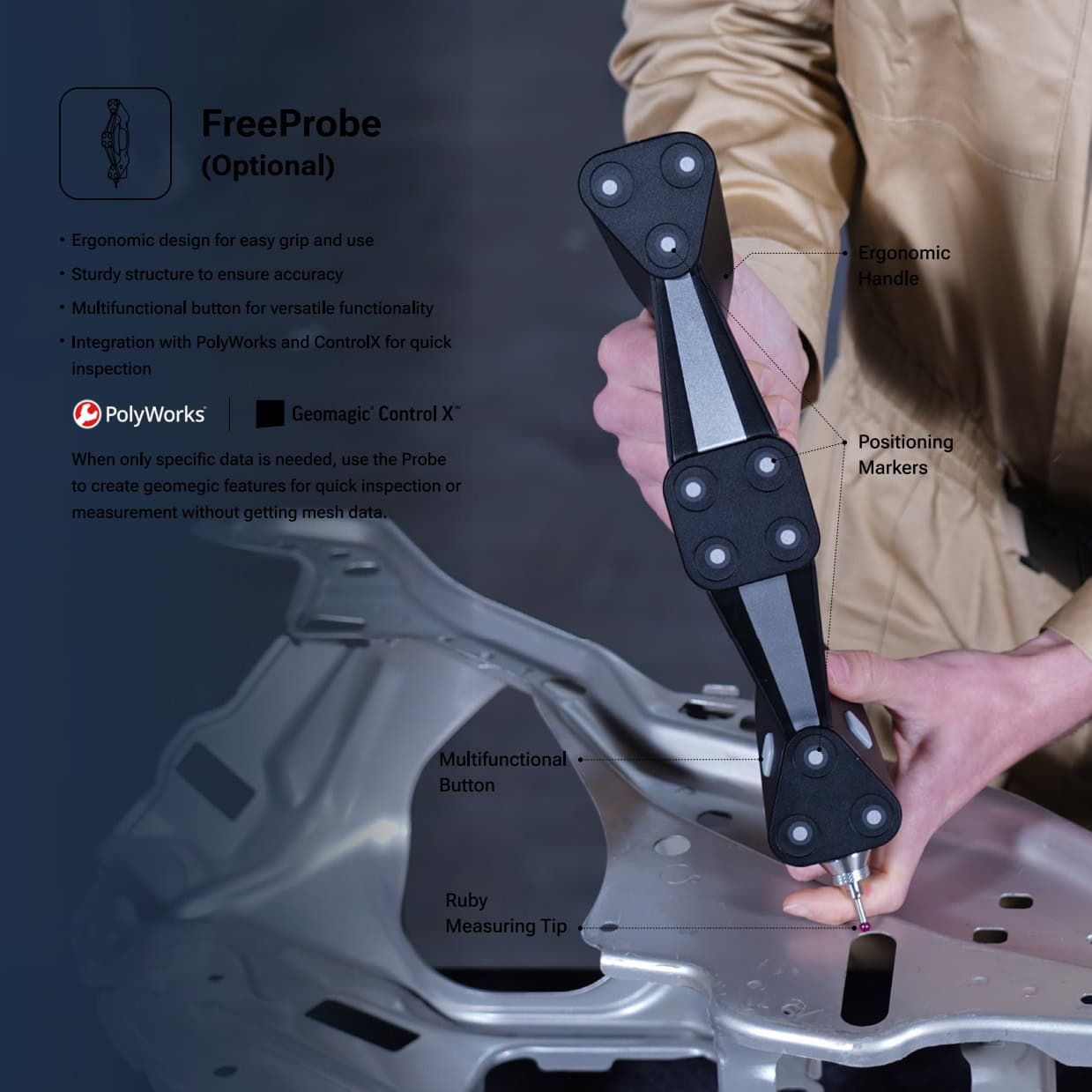 Metrology probe | Shining 3D FreeProbe