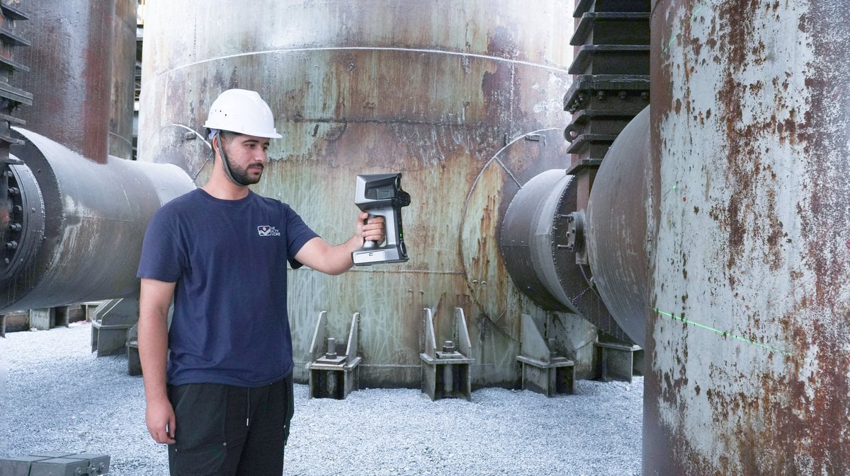 Powerful wireless 3D scanner EinScan Libre