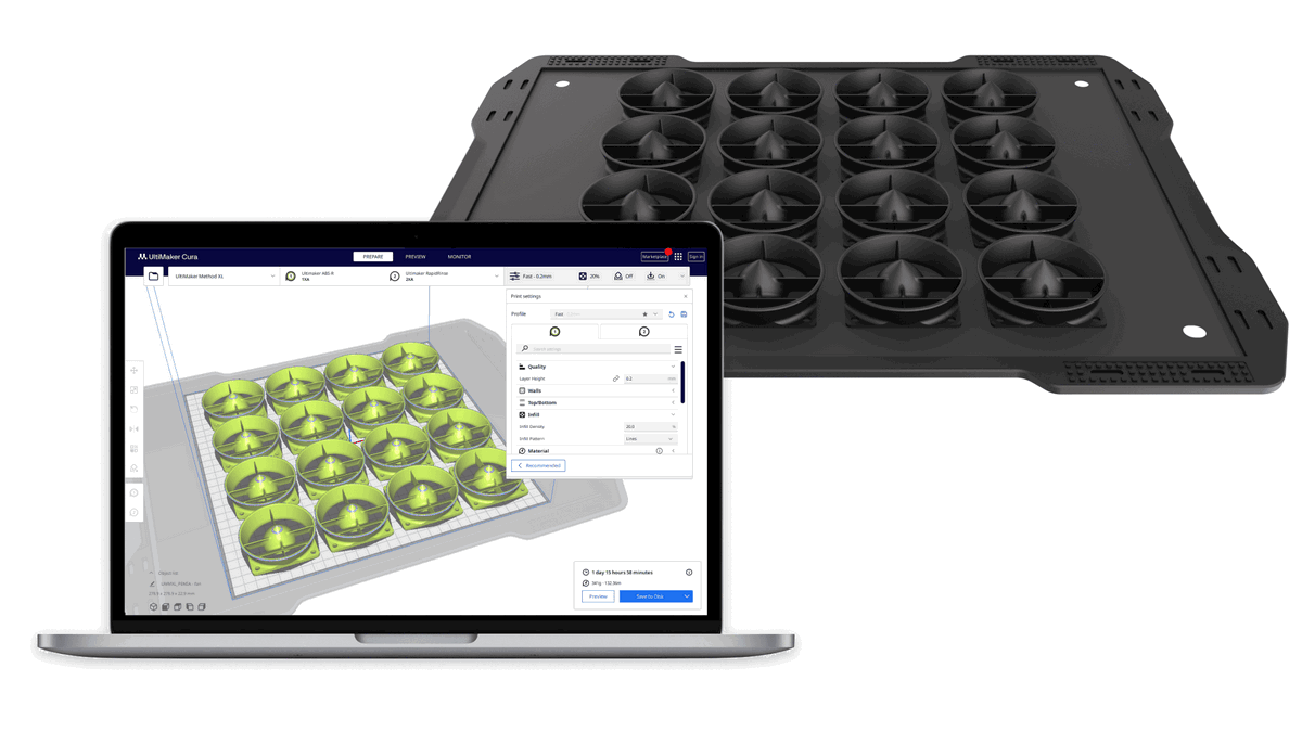 3D printer UltiMaker Method XL